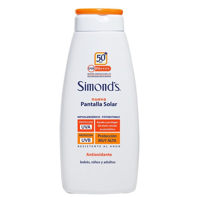 PROTECTOR BLOQUEADOR SOLAR SIMONDS 50+ SPF 200ML – ANANIS